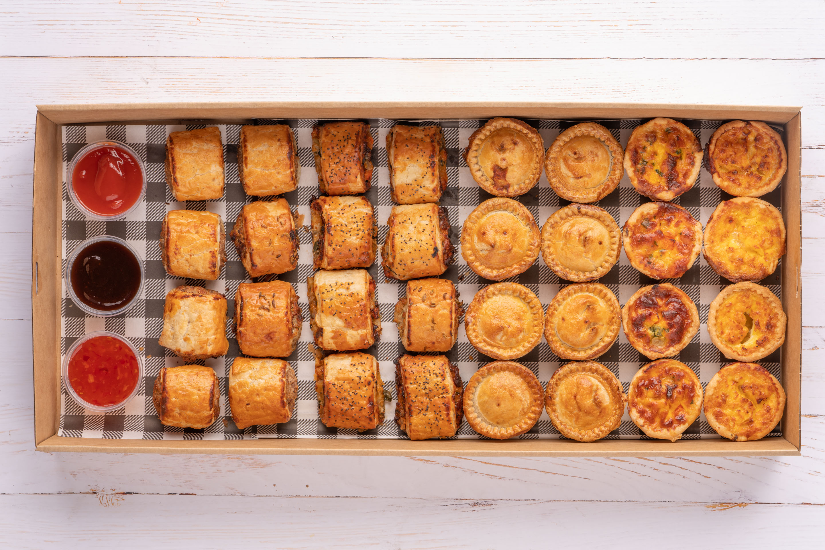 Gourmet Party Box Of 32 - Catering Zone