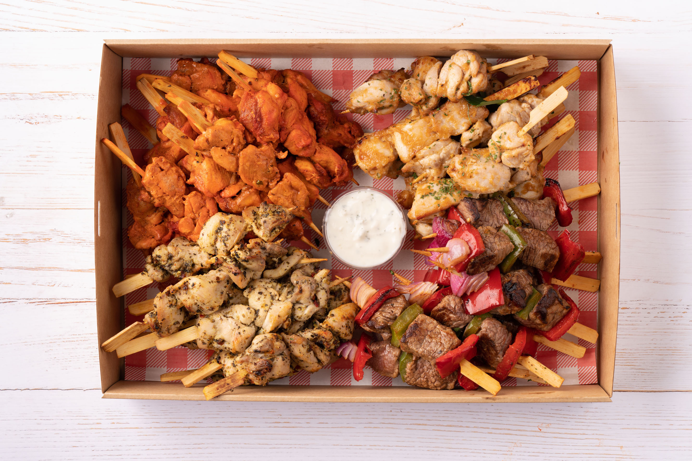 Skewers Collection Box of 32 - Catering Zone