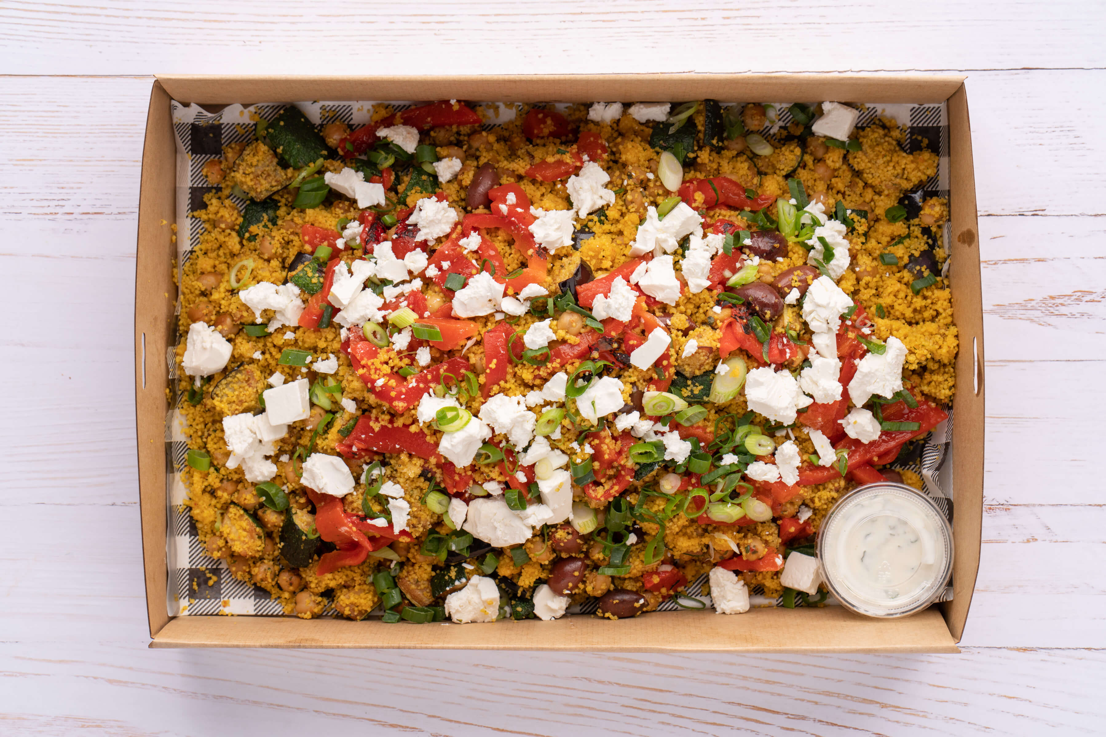 Moroccan Couscous Roasted Vegetable Salad - Catering Zone
