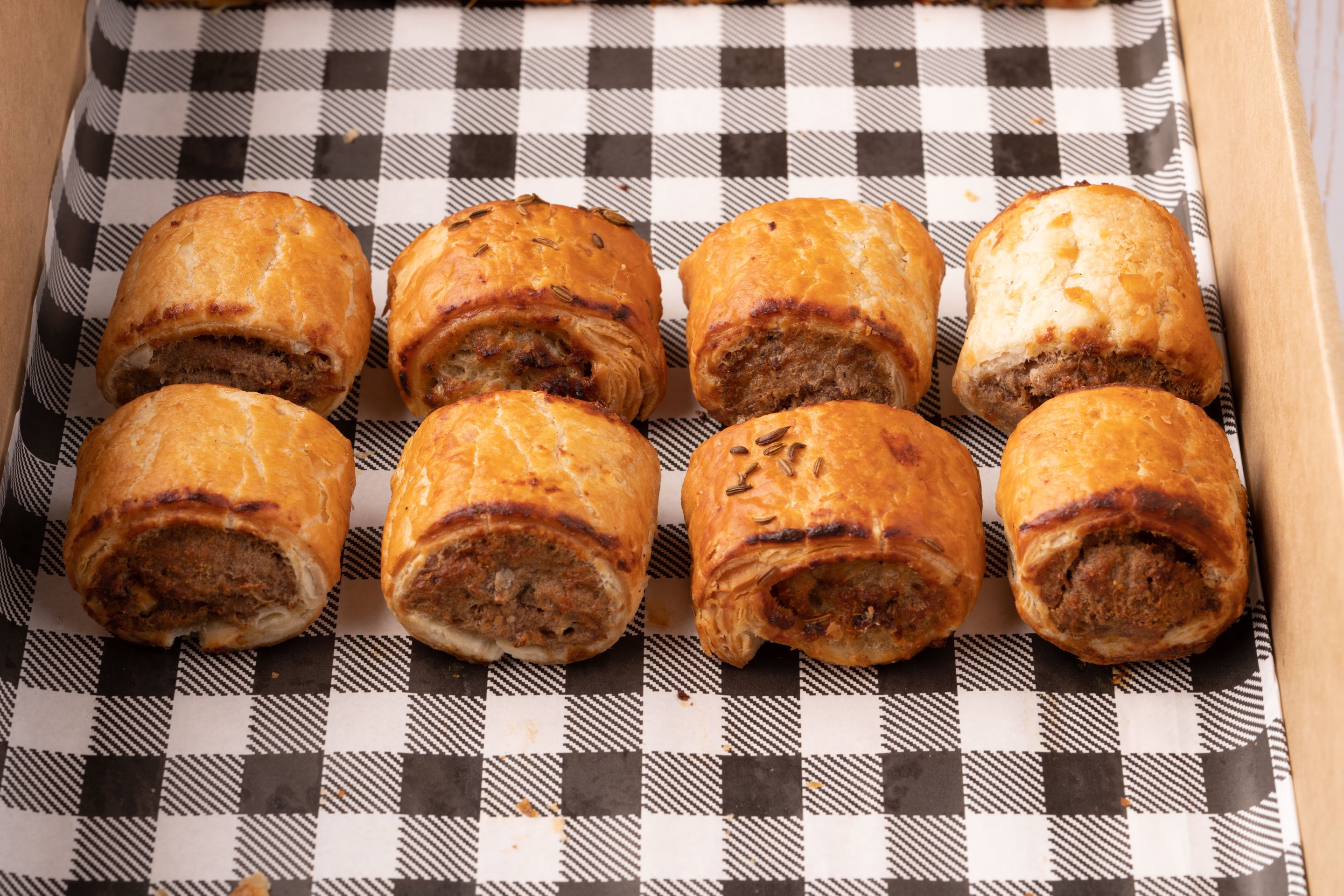 Gourmet Sausage Roll Box - Catering Zone