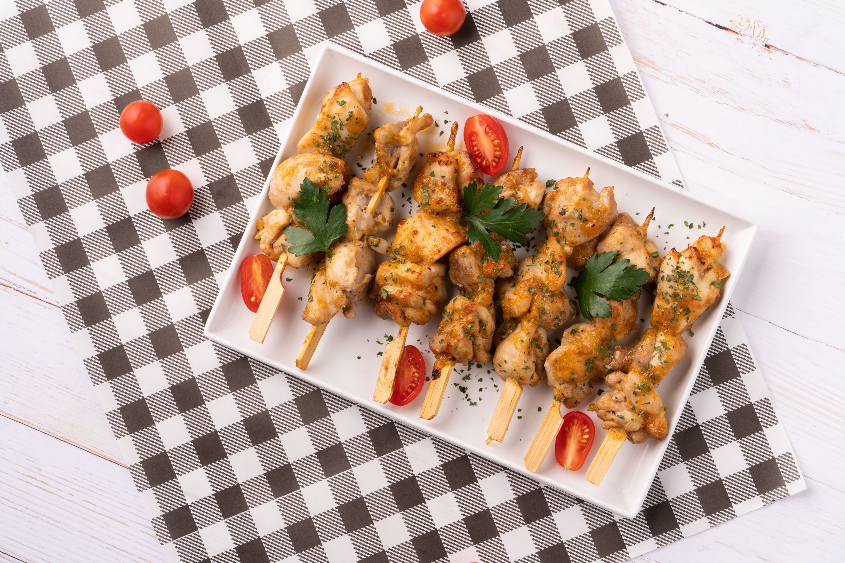 Box of Satay Chicken Skewers - Catering Zone