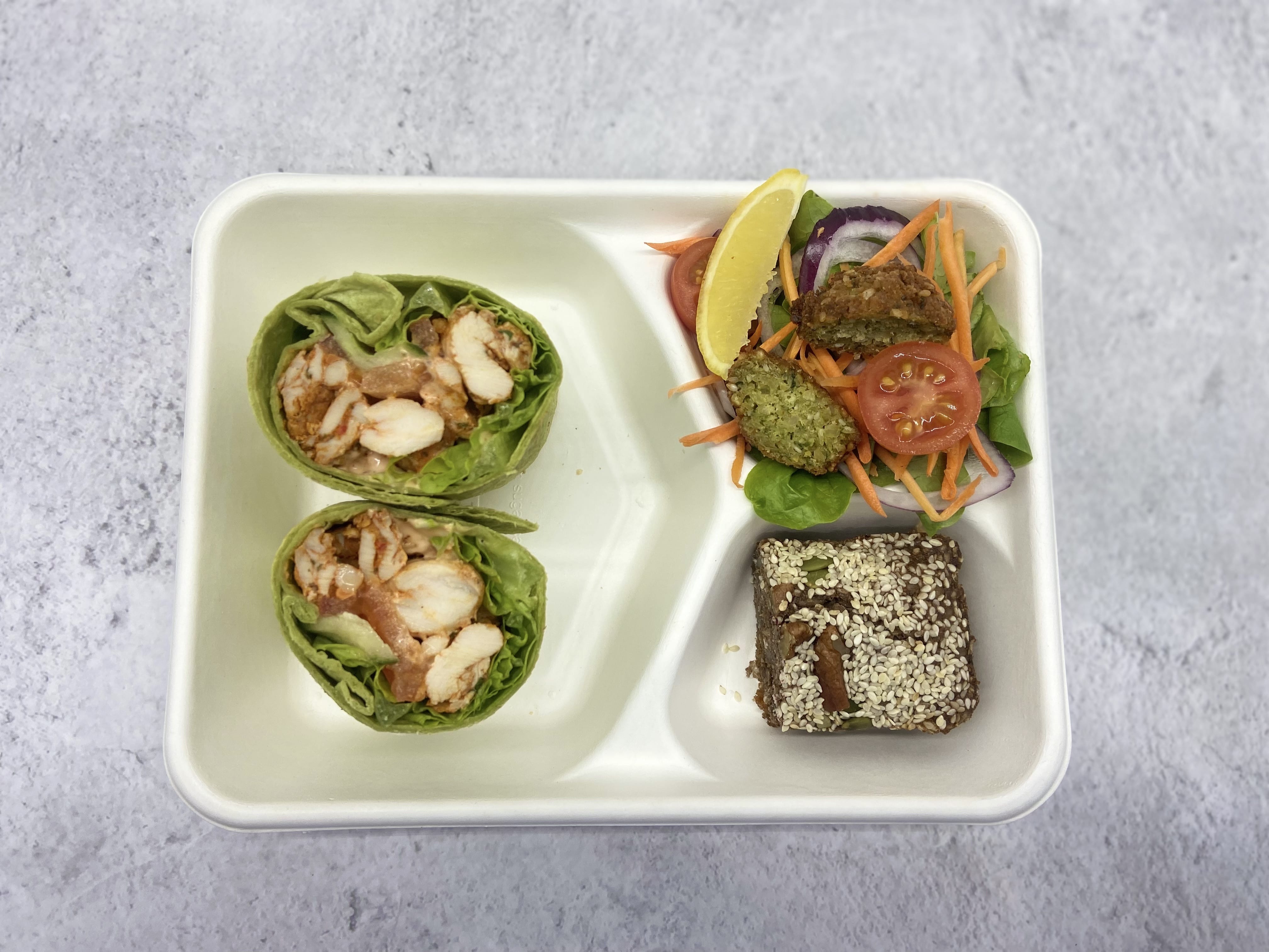 Gourmet Wrap + Salad + Sweet Lunch Pack