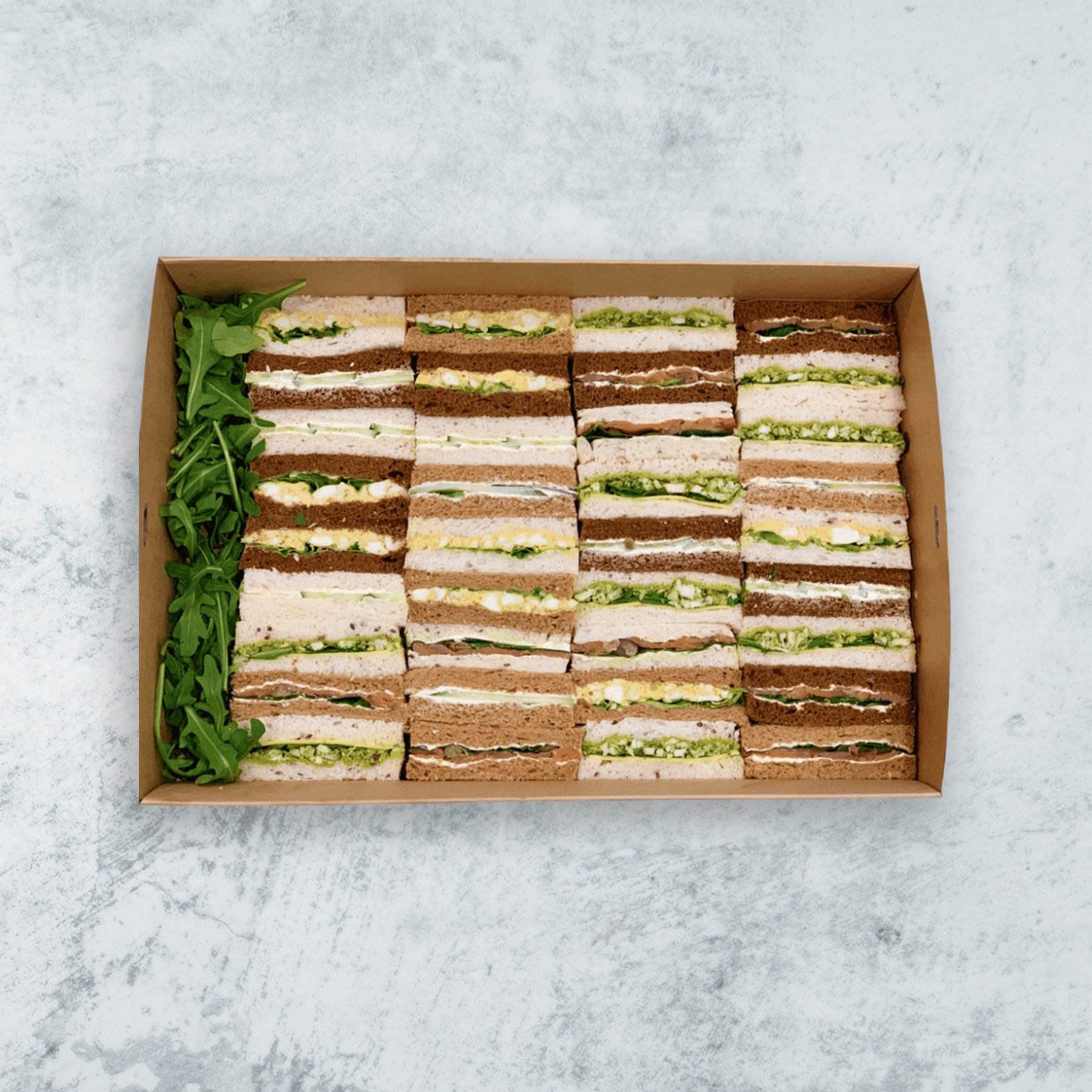 Finger Sandwich Platter of 24 | Catering Zone